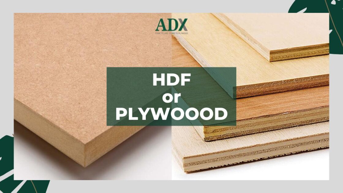Gỗ Plywood & HDF - Nên Chọn Loại Gỗ Công Nghiệp Nào?